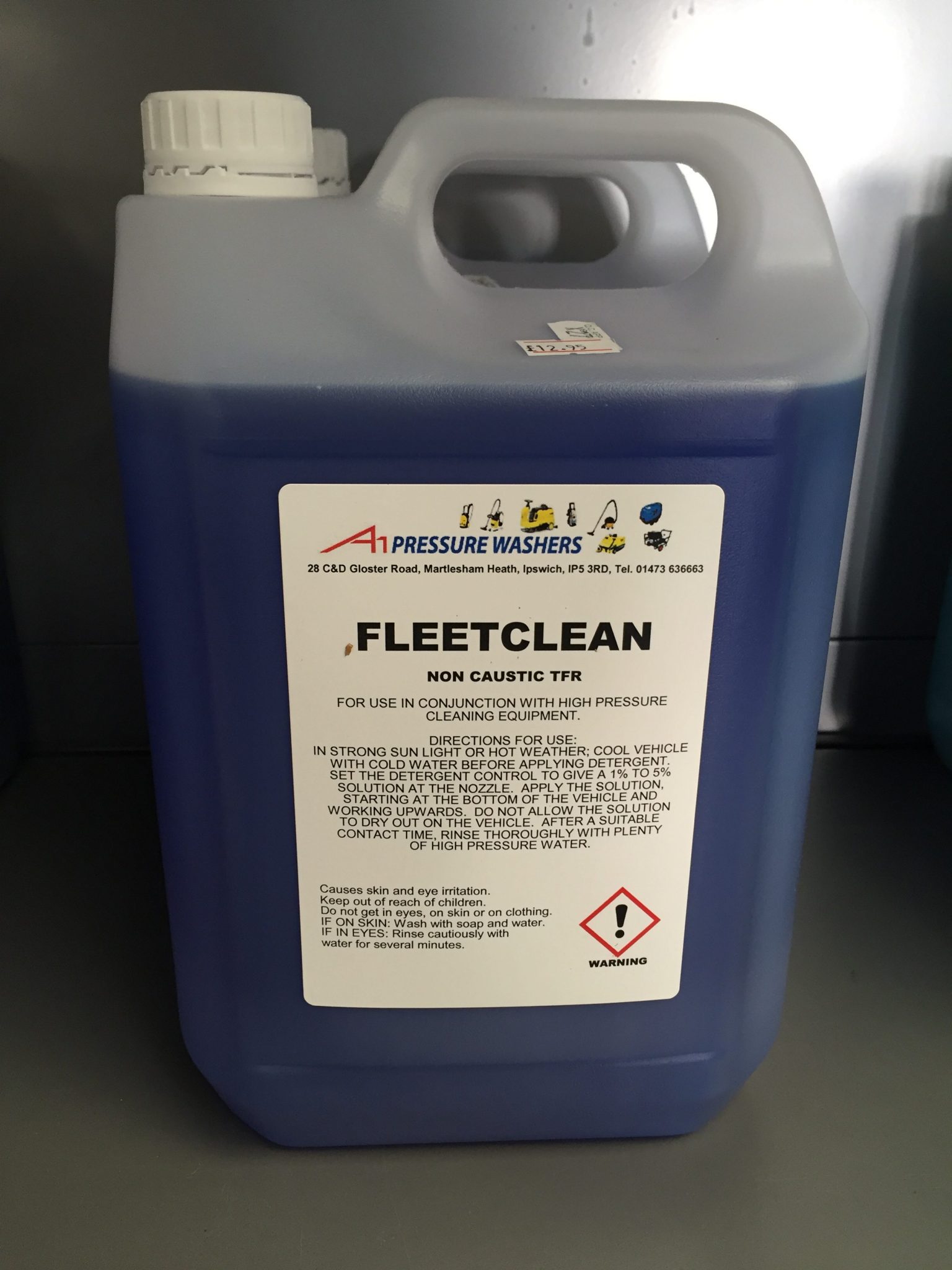 5 Litres Fleetclean Non Caustic - A1 Pressure Washers