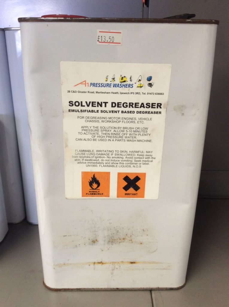 Solvent Degreaser – 5 Litres | A1 Pressure Washers