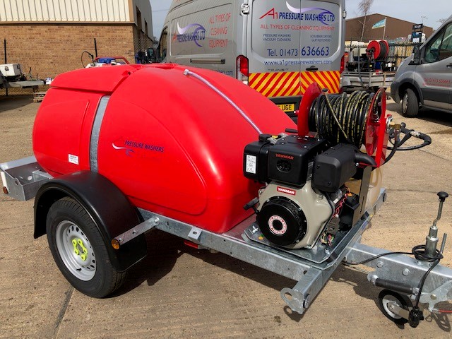 Diesel Yanmar Road Tow Bowser - A1 Pressure Washers