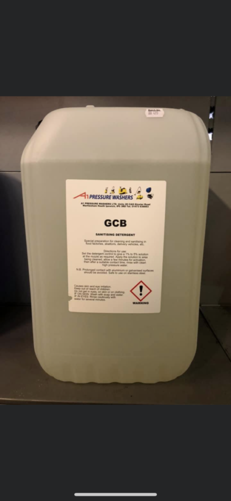 GCB Sanitiser – 25 Litres | A1 Pressure Washers